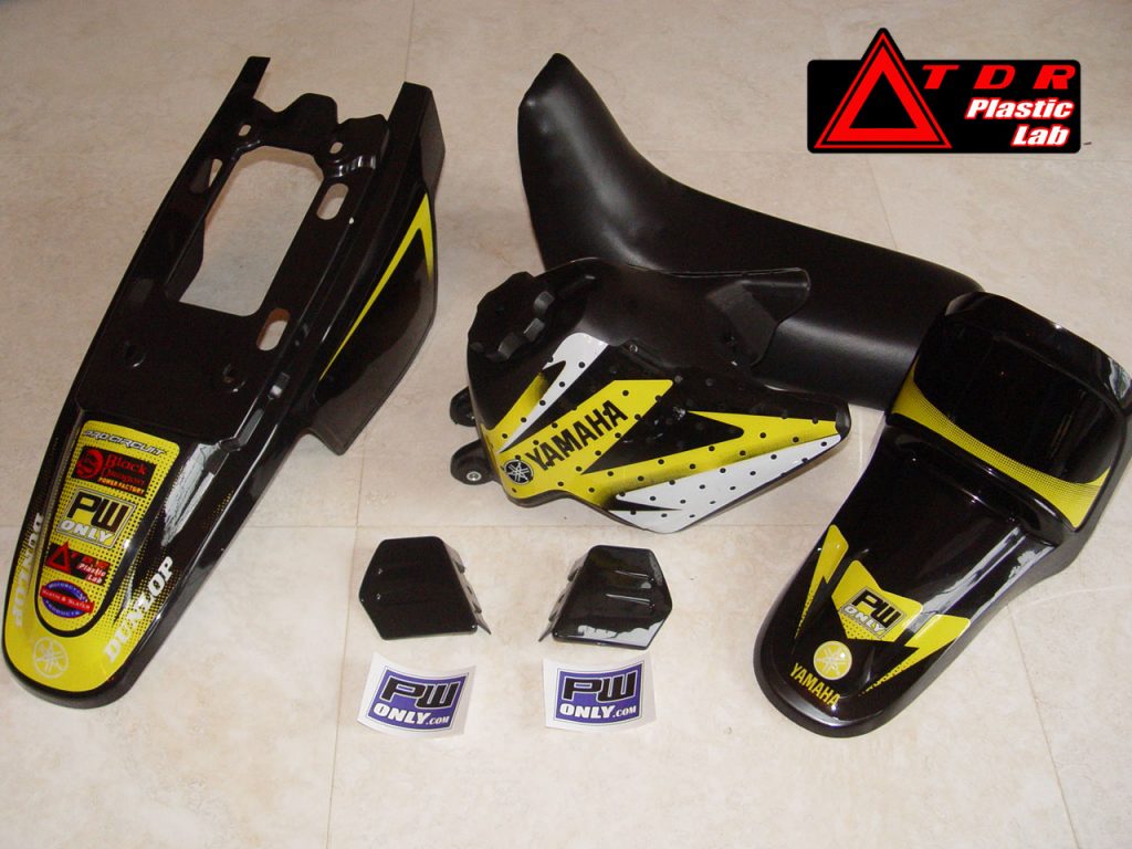 pw50 black plastic graphics - Yamaha PW50 Parts